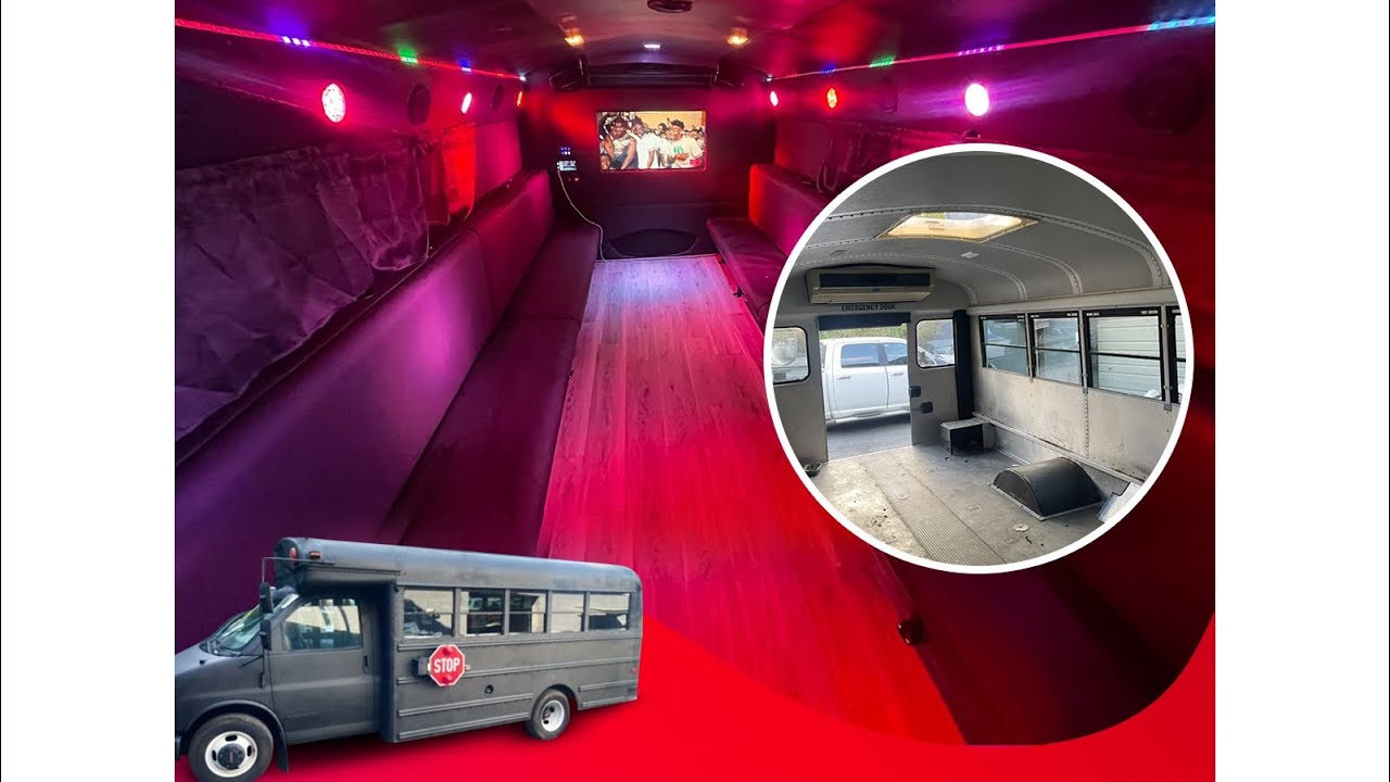 How to build a party bus - YouTube