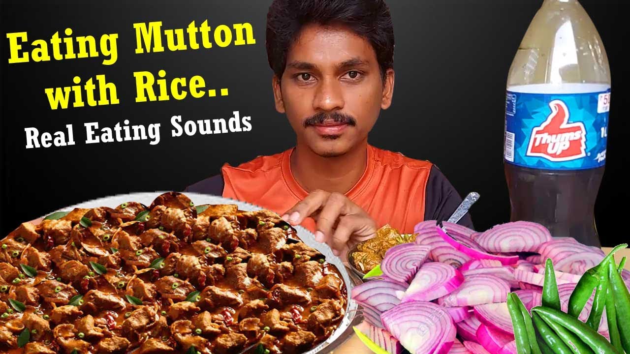 Mutton Eating Show | #mutton Eating | Eating Mutton with Rice | #Eating ...