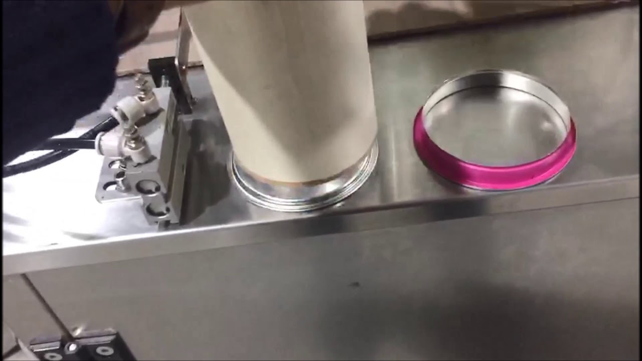 FH-FLG30 round paper cans linear flanger paper tube flanning machine ...