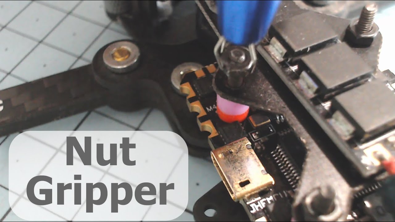 Nut Gripper Tool - YouTube