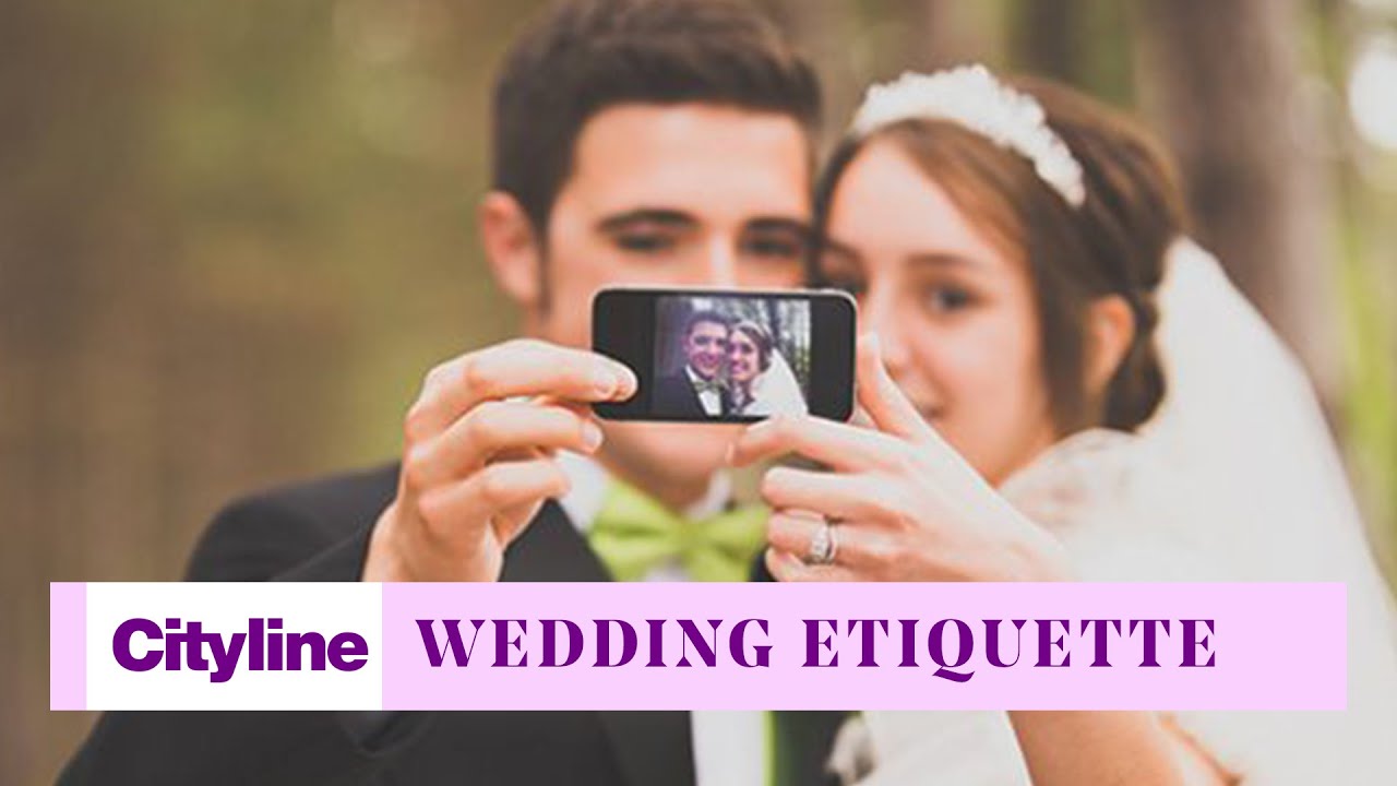 6 controversial etiquette rules when planning a wedding - YouTube