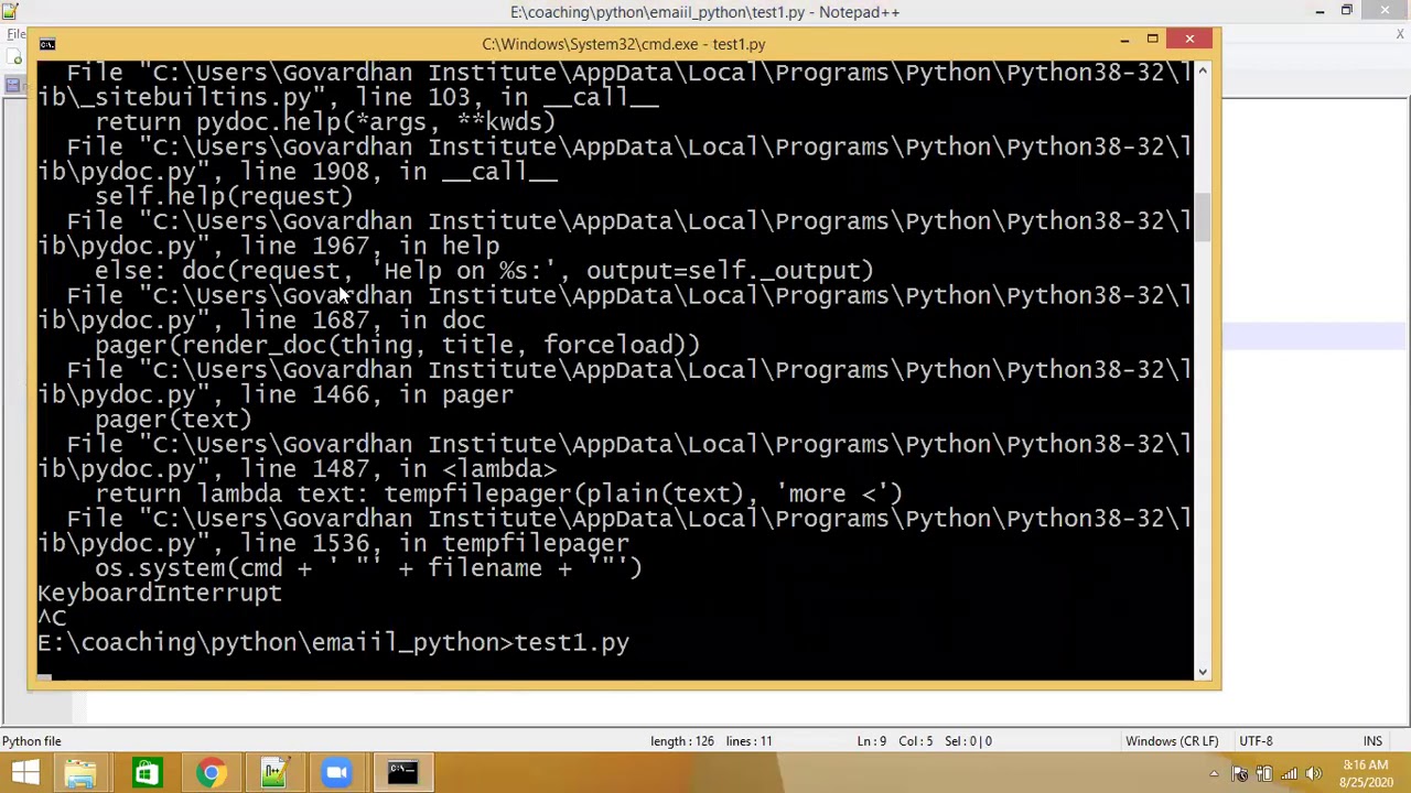 Email with Python Part 1 - YouTube