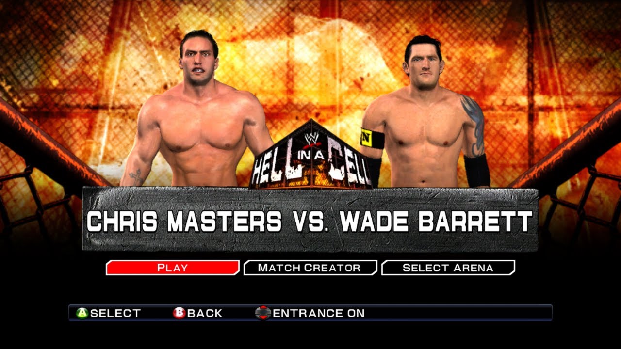 WWE SmackDown vs. RAW 2011 - Chris Masters vs. Wade Barrett - YouTube
