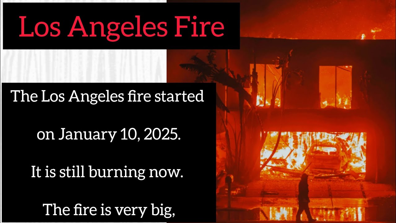 Los Angeles Fire What Caused the Los Angeles Fire? Easy English News ...