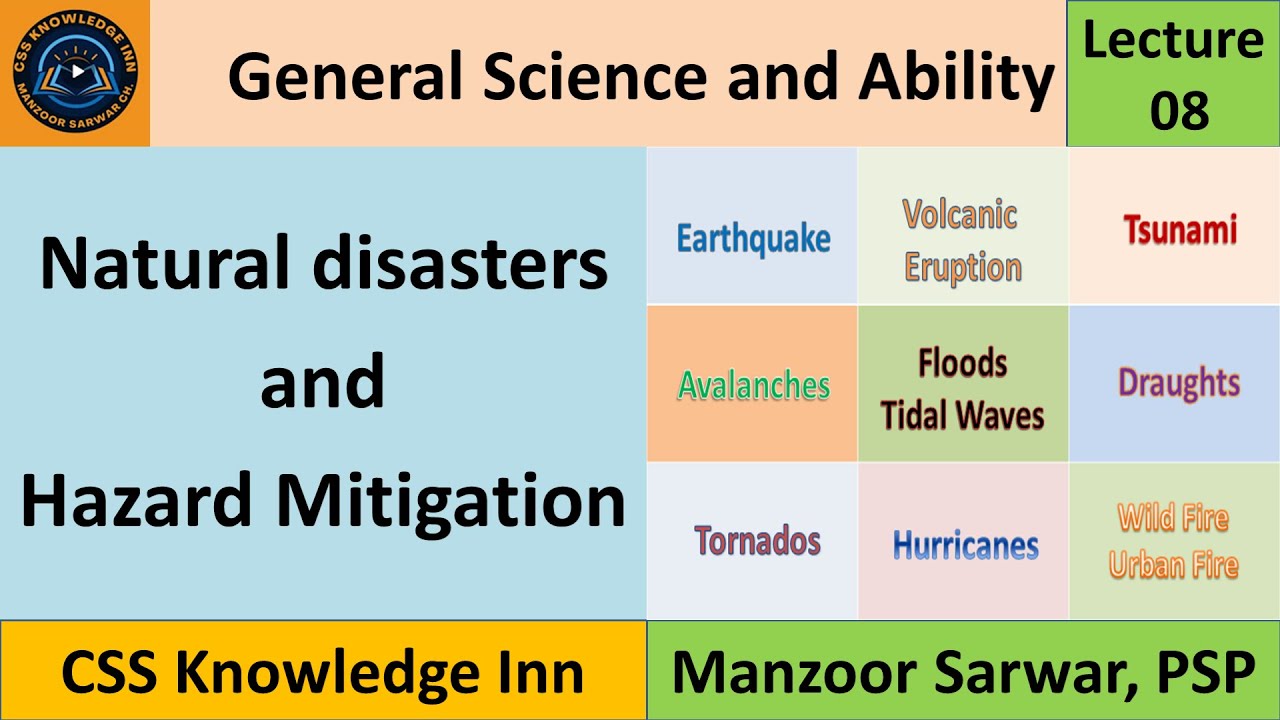 Natural Disasters | Mitigation | Earthquakes | Volcanic Eruption ...