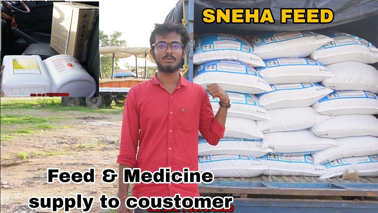 Feed & Medicine supply to our coustomer || Shena Feed || Reddy Organic ...