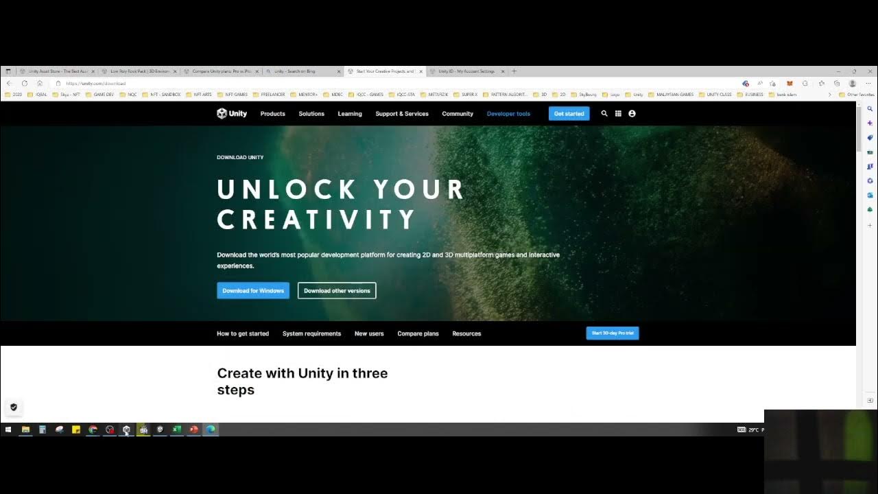 Installing Unity 2021 LTS - YouTube