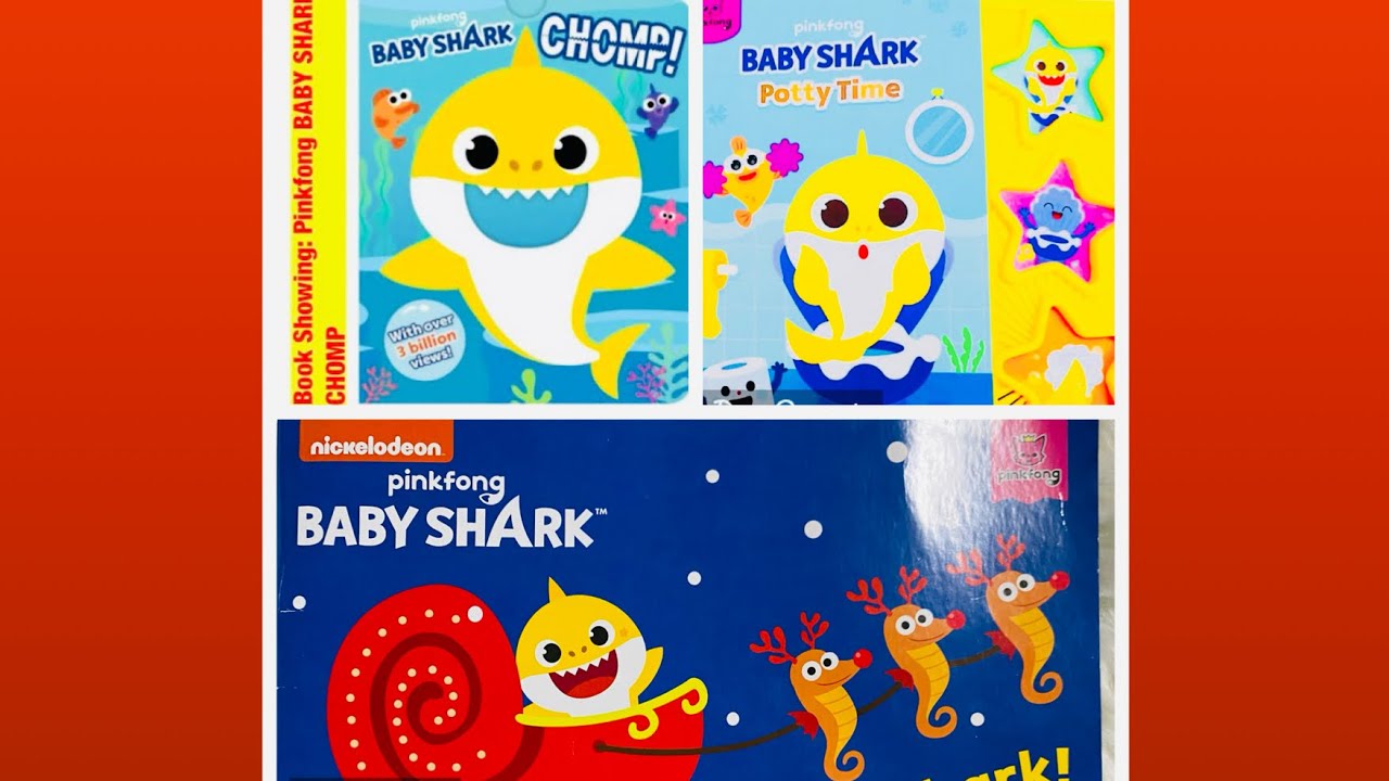 Kids Book Read Aloud: Pinkfong Baby Shark Potty Time| Baby Shark Chomp ...