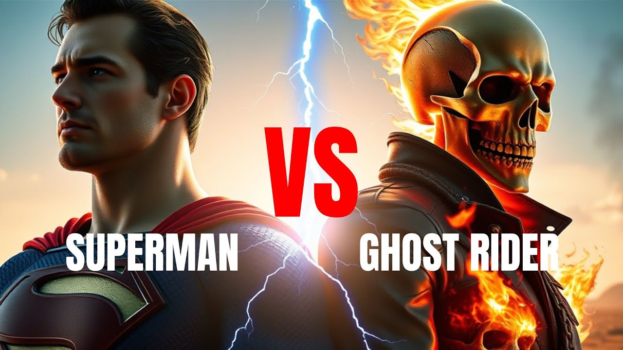 Legendary Fights: Superman VS Ghost Rider - YouTube