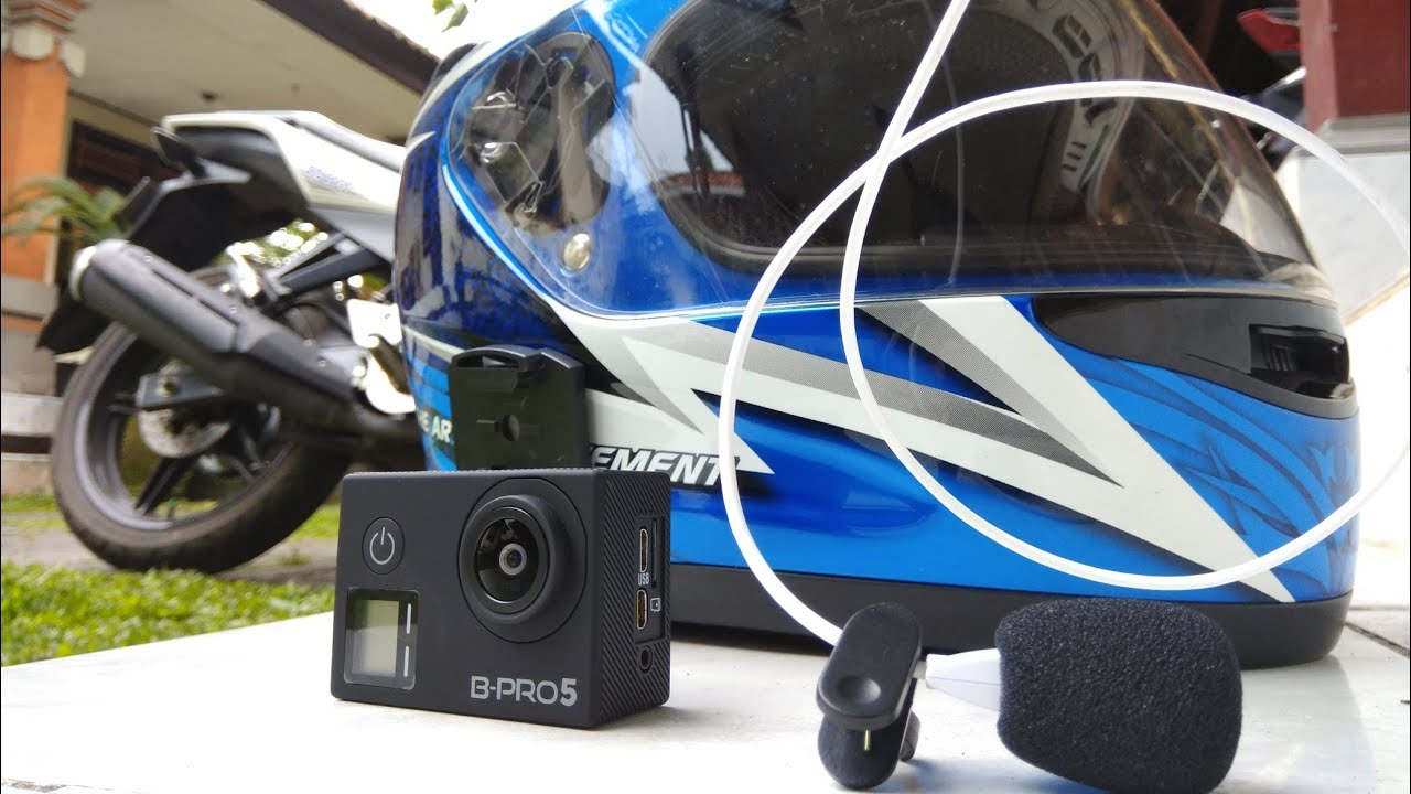 Cara Mudah Memasang Mic Action Cam Pada Helm Fullface SUARA JERNIH GAN ...