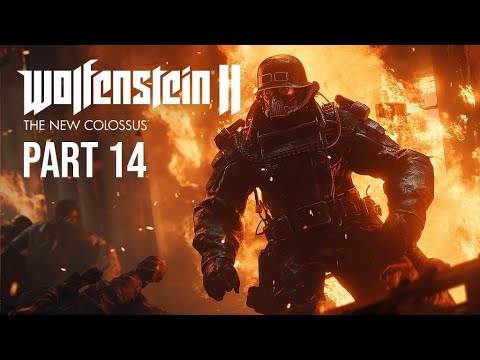 WOLFENSTEIN 2 THE NEW COLOSSUS Walkthrough Gameplay Part 14: Sky ...