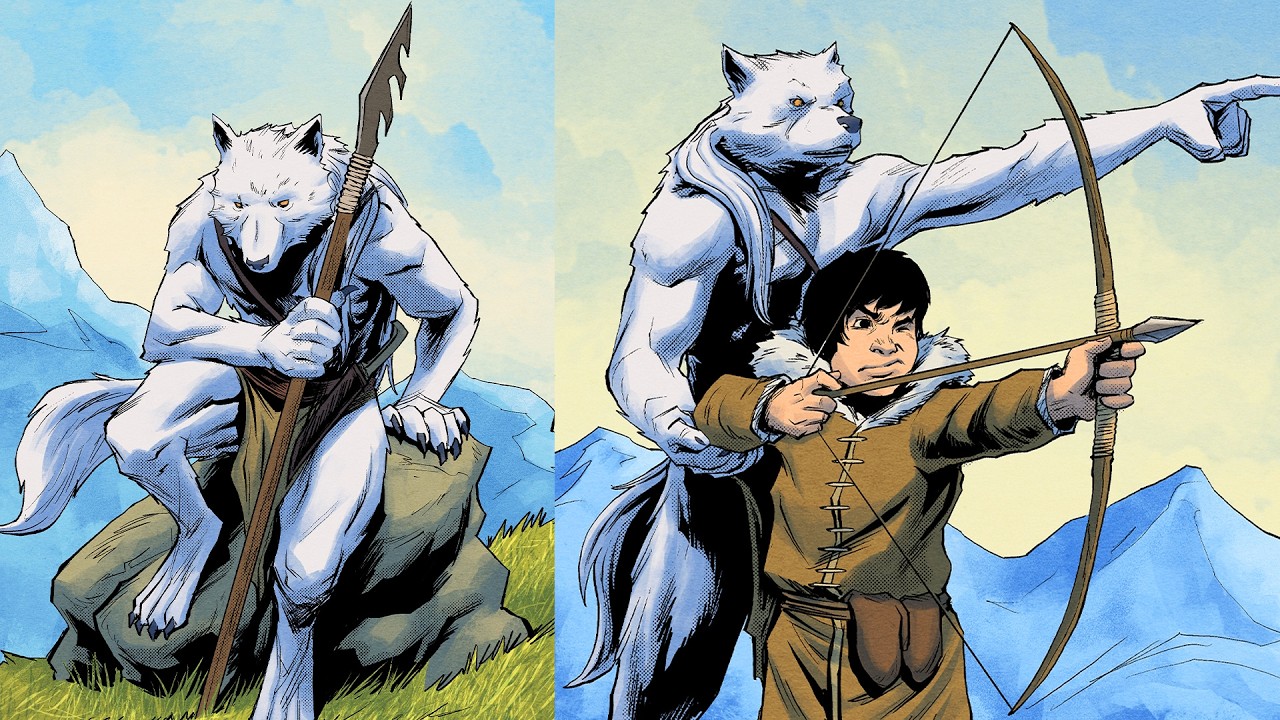 Amaguq – Le SPLENDIDE Dieu Farceur de la Mythologie Inuit - YouTube