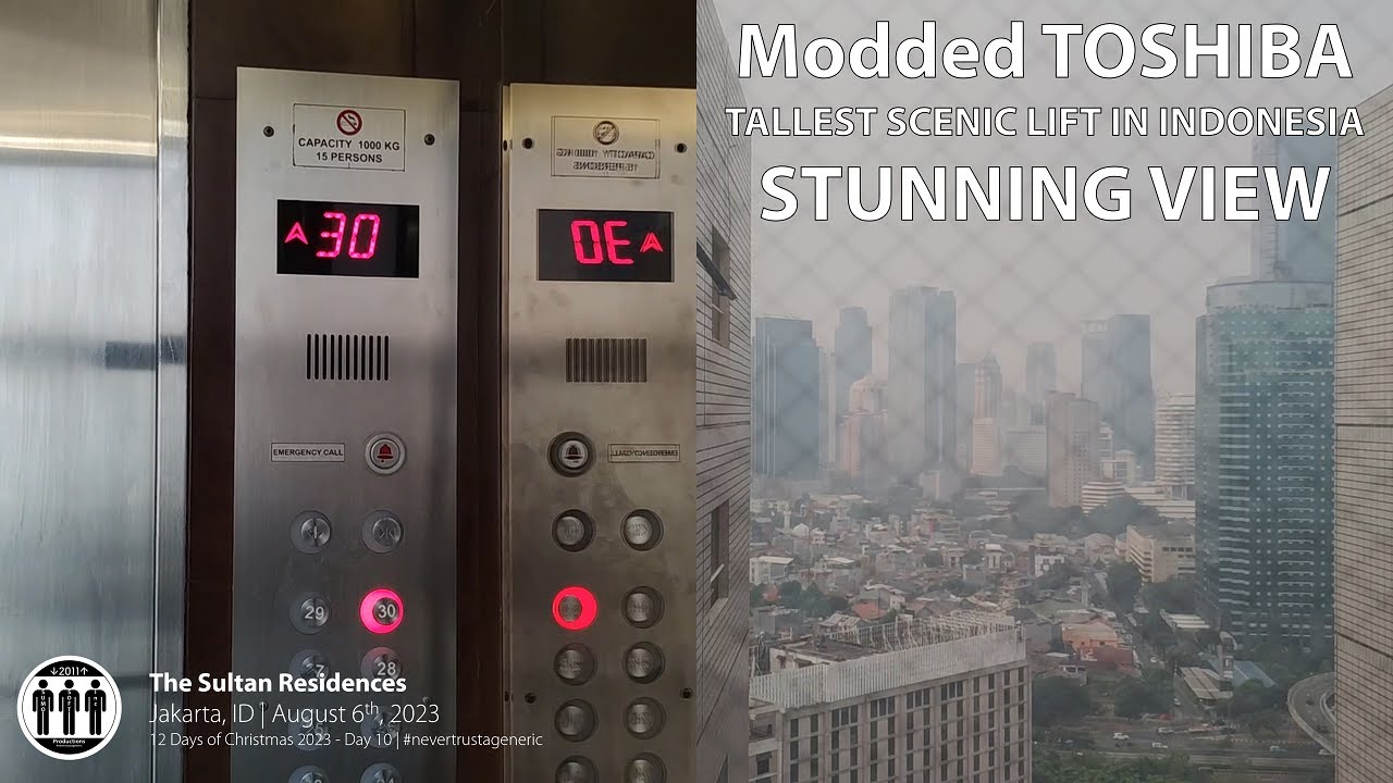 THE TALLEST SCENIC LIFT IN ID! Modernized Toshiba Scenic Elevators ...