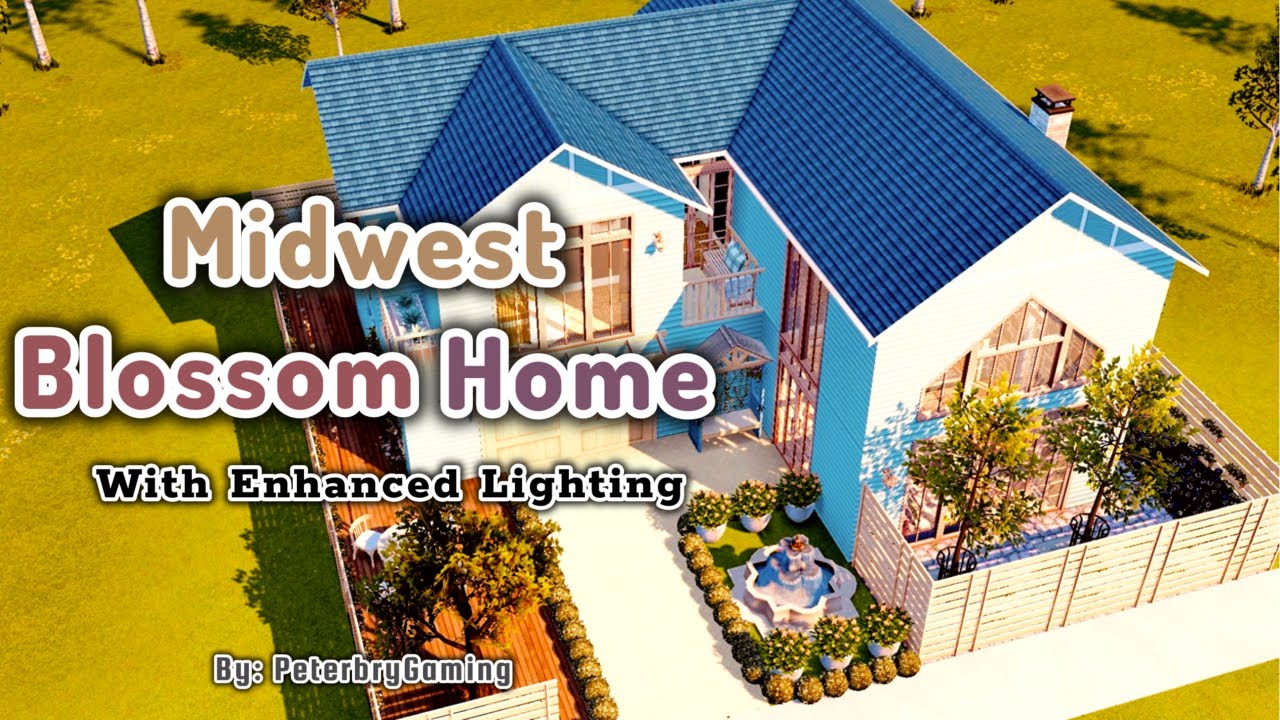 Midwest Blossom Home with Enhanced Lighting | The Sims FreePlay | Speed ...