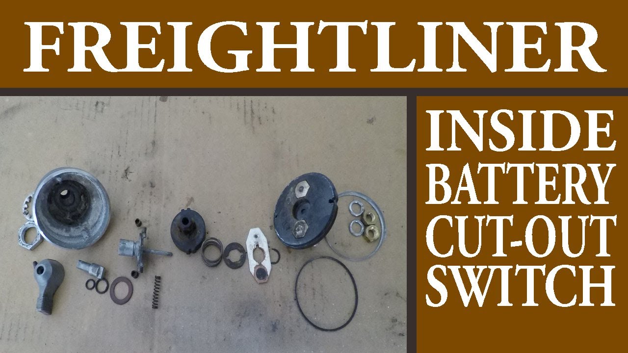 Freightliner Battery Cut-out Switch KT - YouTube