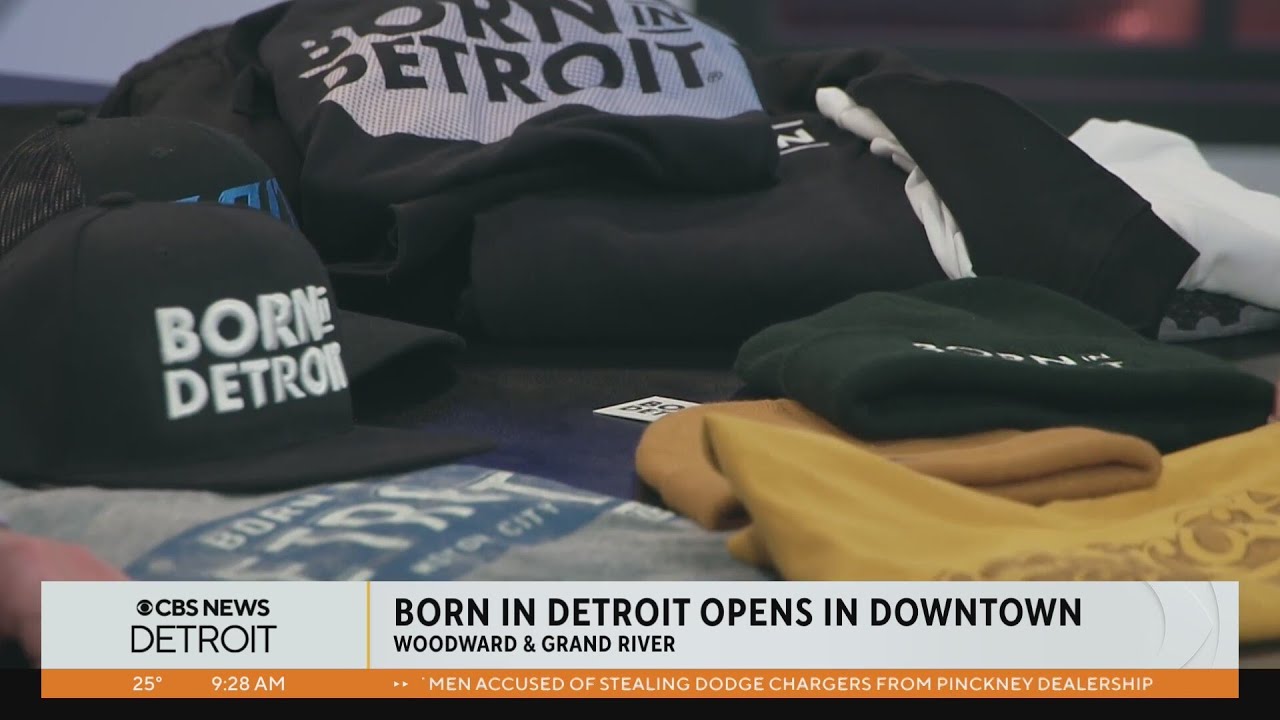 Born in Detroit opens in Downtown Detroit - YouTube