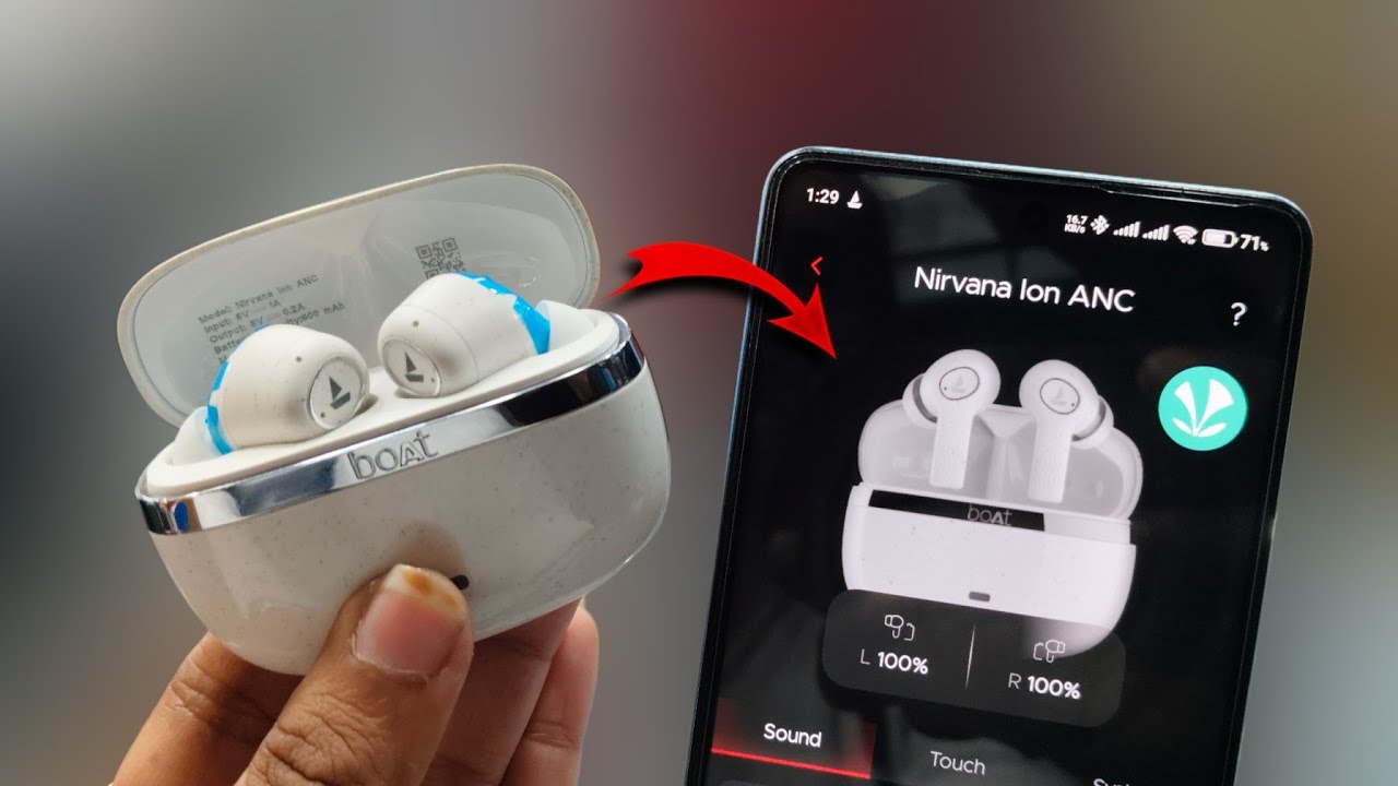 boAt Nirvana Ion Anc Earbuds Link With Boat Hearables App - Boat ...