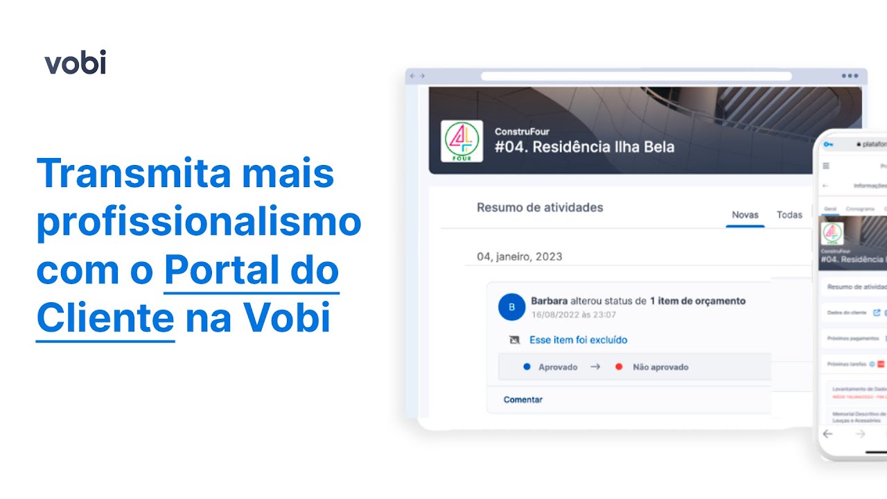 Transmita mais profissionalismo com o Portal do Cliente na Vobi - YouTube