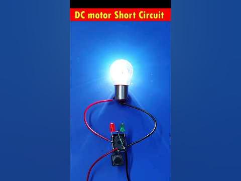 DC motor short circuit protector - YouTube