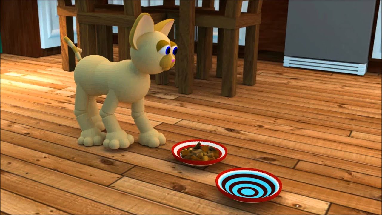 3D CGI Cat Full Film - YouTube