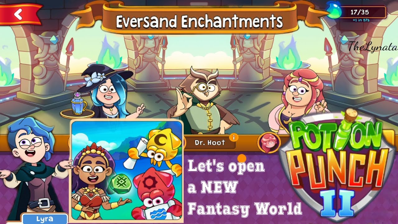 Potion Punch 2/ Let's open a New Fantasy World/ part 2 - YouTube