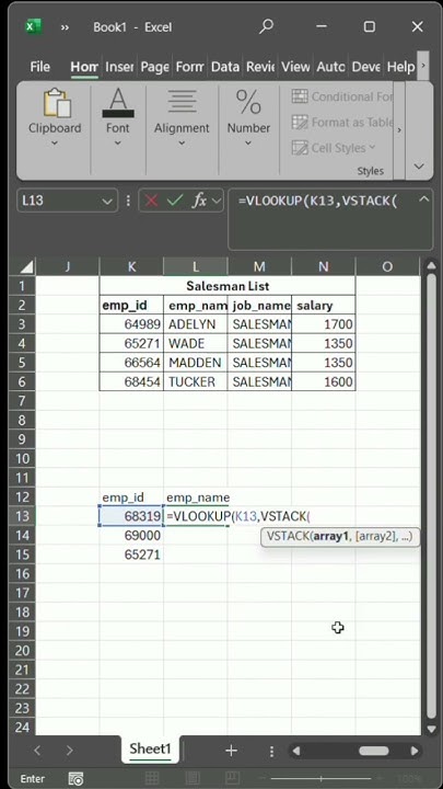 Unlock Advanced Excel Skills: VLOOKUP Across Multiple Ranges - YouTube