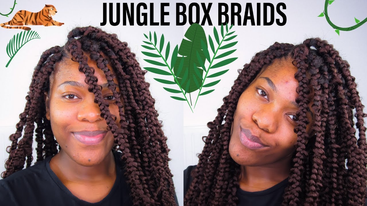 JUNGLE BOX BRAIDS | Tutoriel détaillé ! - YouTube