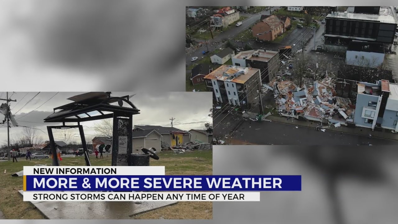 Extreme severe weather increasing across Middle Tennessee - YouTube