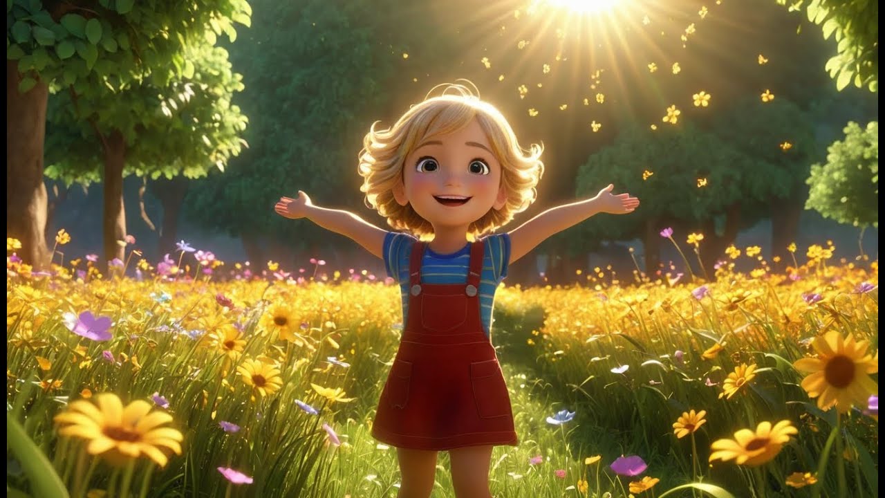 Sun, Sun, Shine So Bright | Happy Sunshine Nursery Rhyme for Kids ...