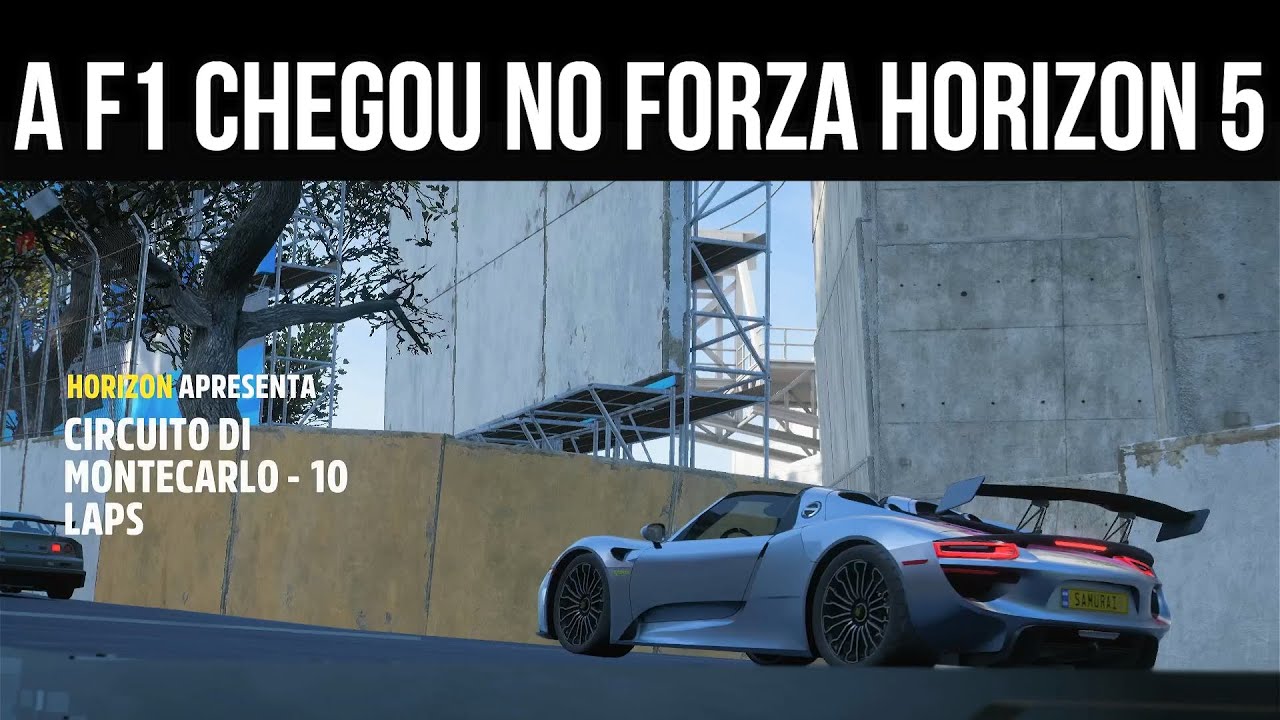 A FÓRMULA 1 CHEGOU AO FORZA HORIZON 5! GP DE MÔNACO 10 LAPS - YouTube