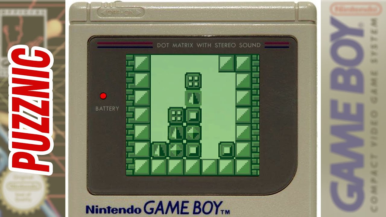 PUZZNIC (Game Boy) 1990 | Gameplay Shortplay - YouTube