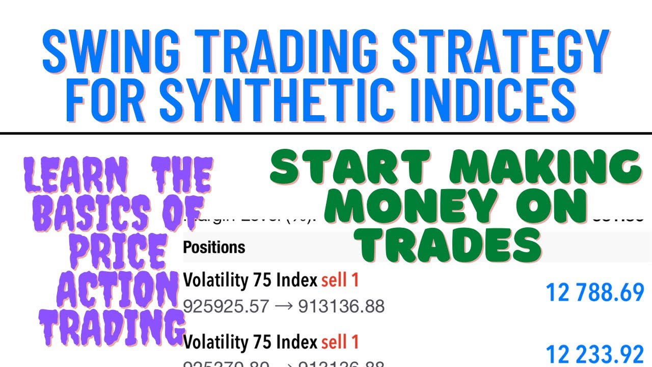 Swing trading strategy for synthetic indices. How to analyze the chart ...