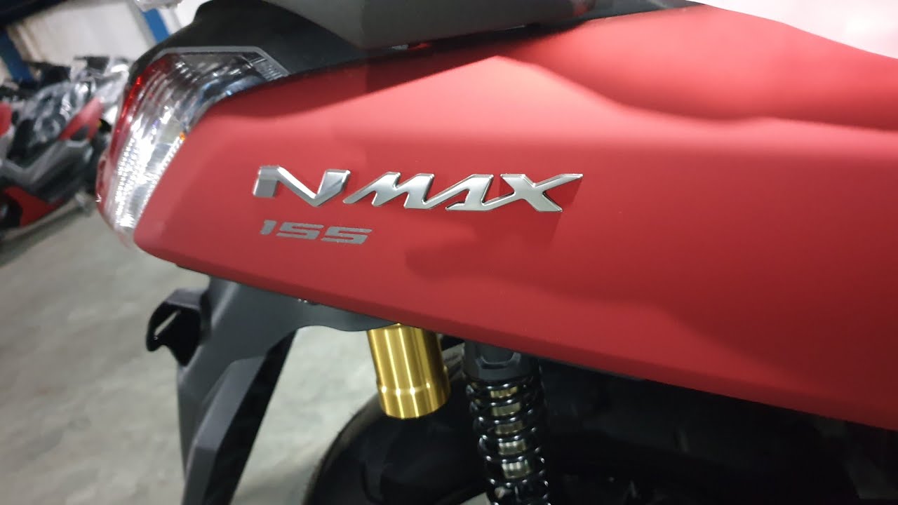 YAMAHA N-MAX 155vva 2019 | Matte RED !! - YouTube