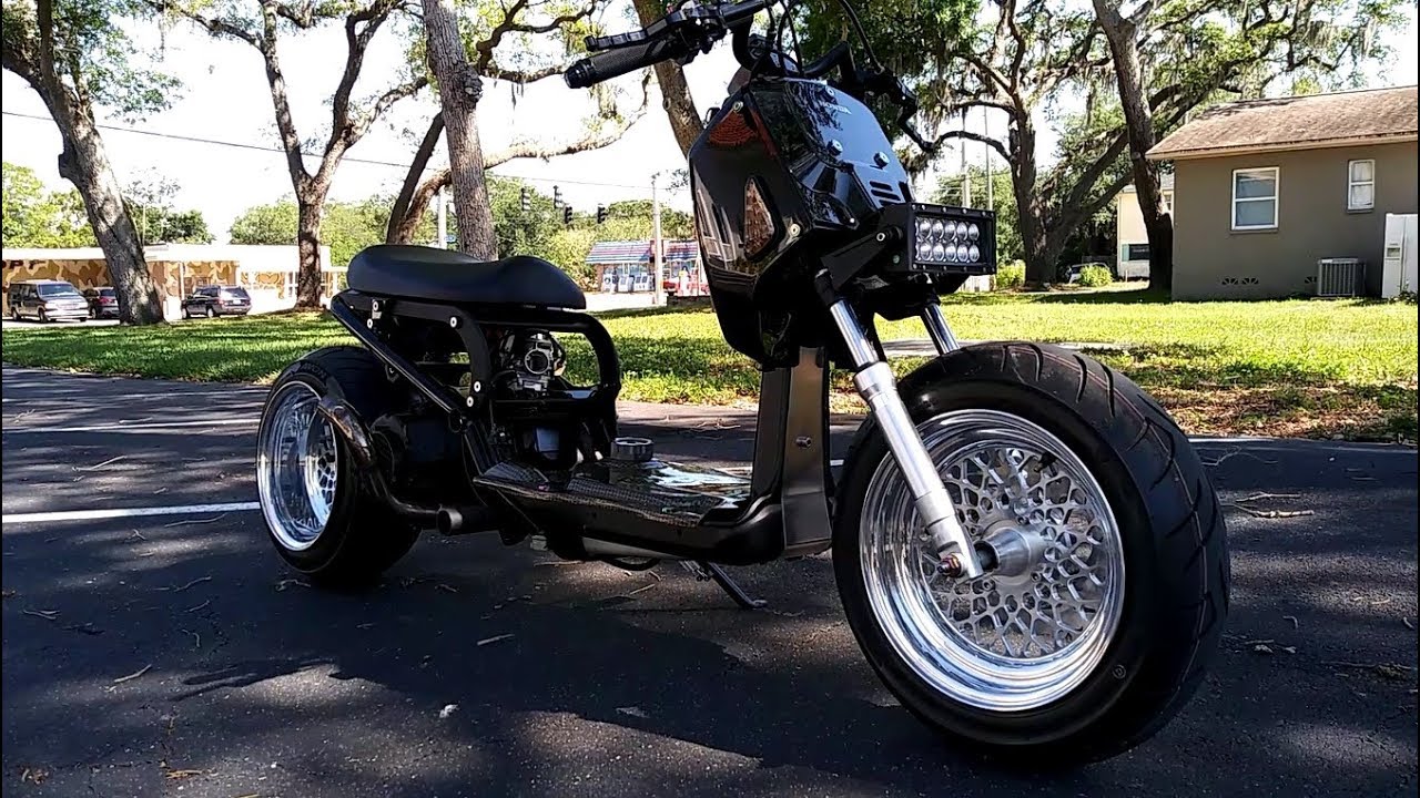 The Honda Ruckus is FINISHED!!!! - YouTube