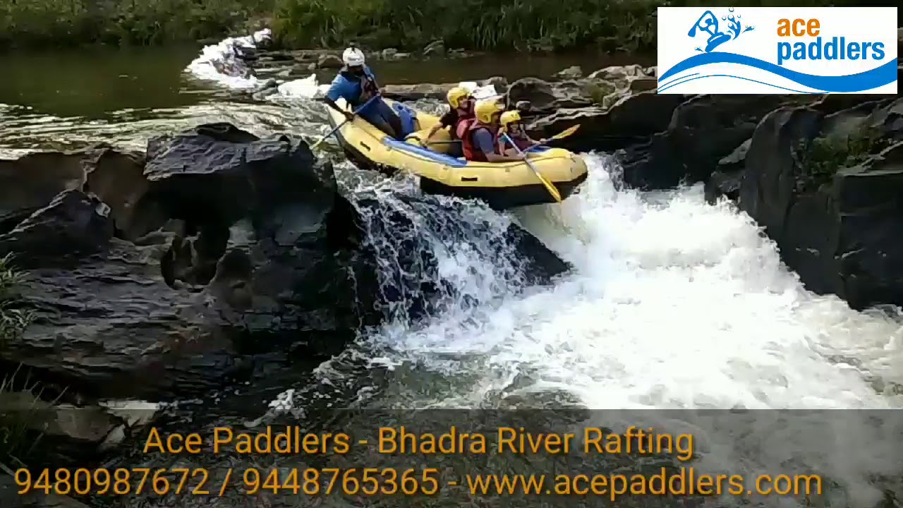 Bhadra River Rafting Sharu Thrisuli dip - YouTube