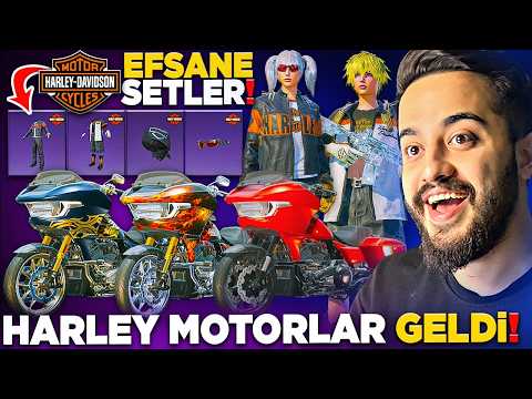 NEW HARLEY DAVIDSON MOTORCYCLES AND LEGENDARY SETS HAVE ARRIVED! (AMAZING) PUBG Mobile