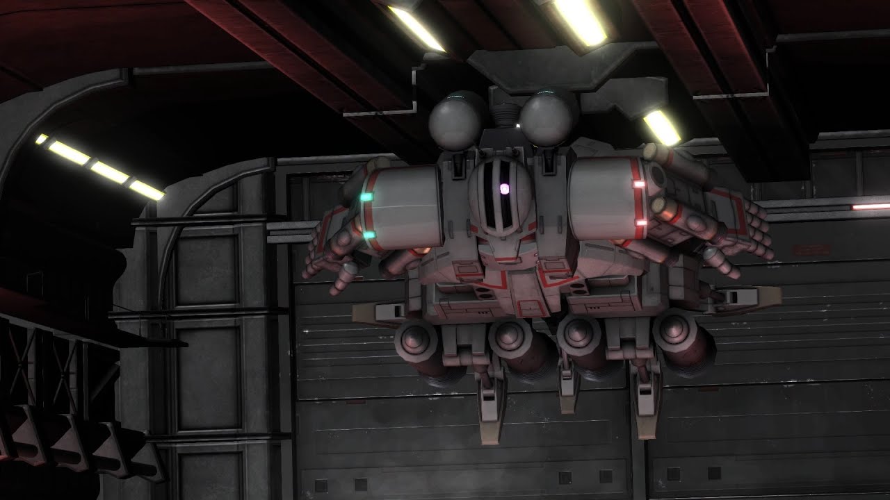 MSN-01 Psycommu System Zaku {High Mobility Type} Deployment | Mobile ...
