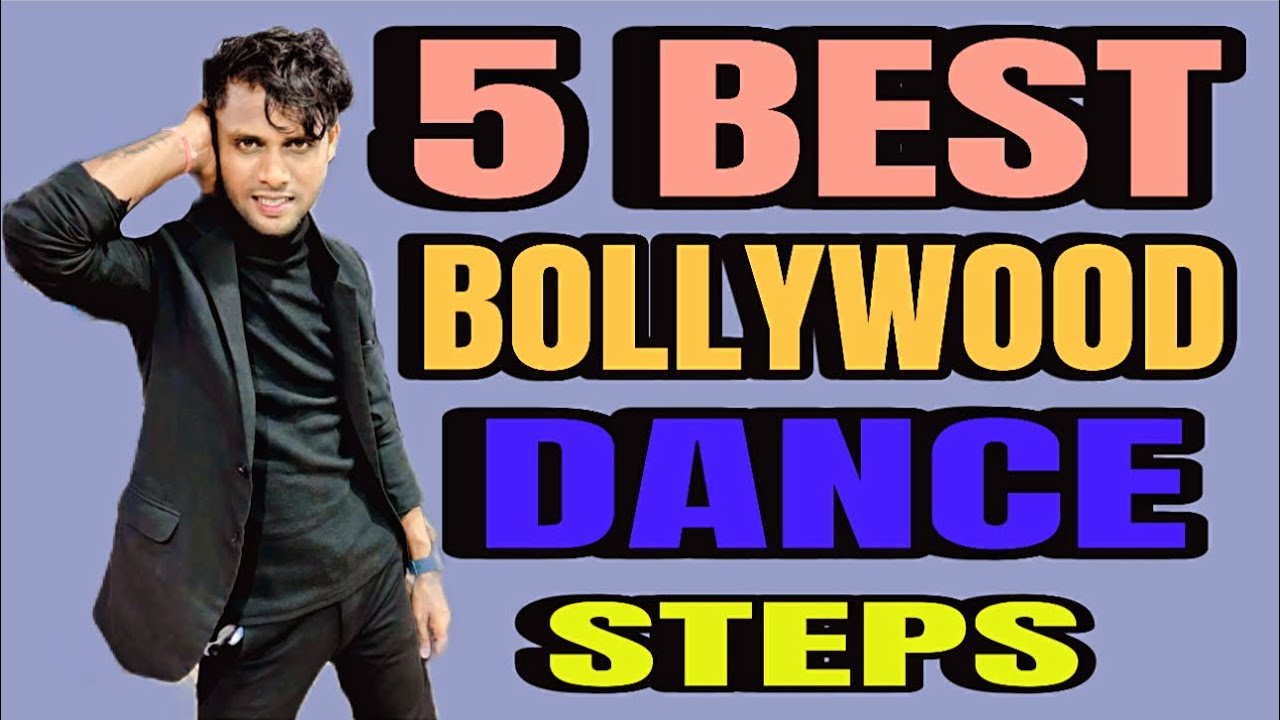5 best Bollywood dance steps for beginners step by step - YouTube