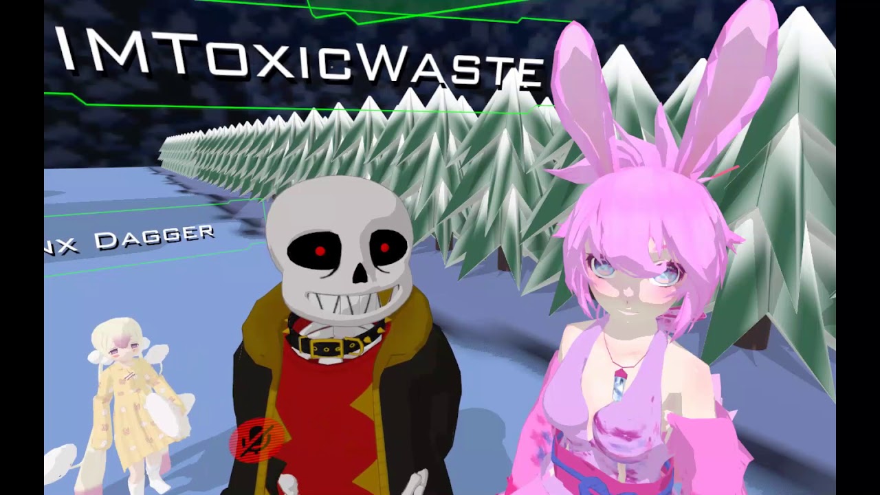 VRChat - Papyrus Looks at Fan Art (27/02/2018) - YouTube