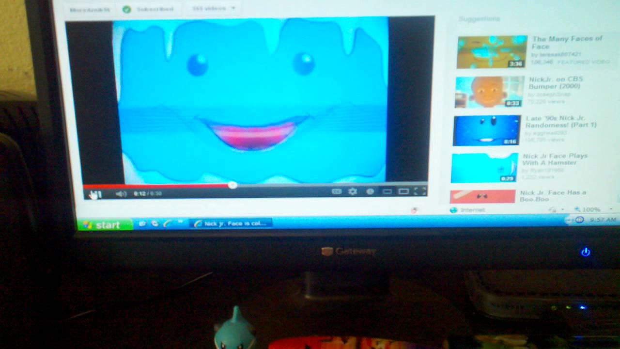 Nick jr face is cold - YouTube