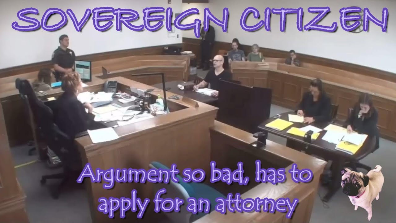 Sovcit Motion, I mean Notarized Affidavit Court Fail, He did nothing ...