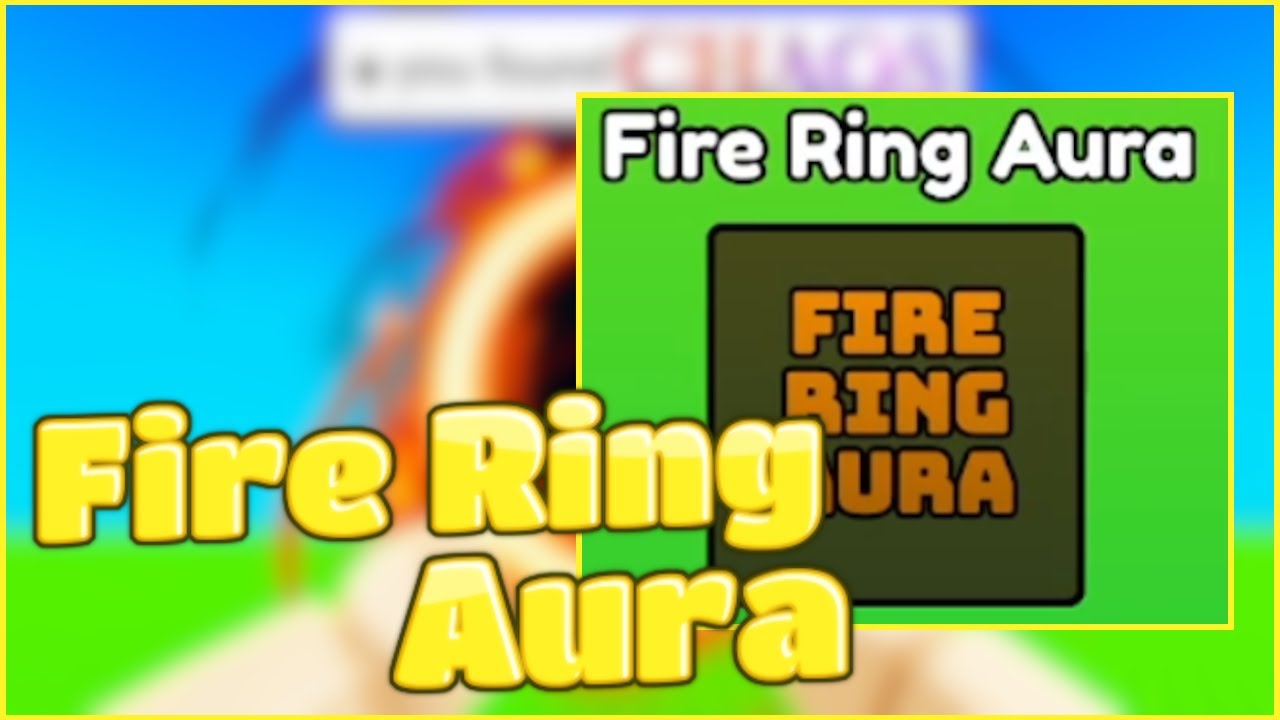 How to find the Fire Ring Aura - Roblox - Find the Auras! - YouTube