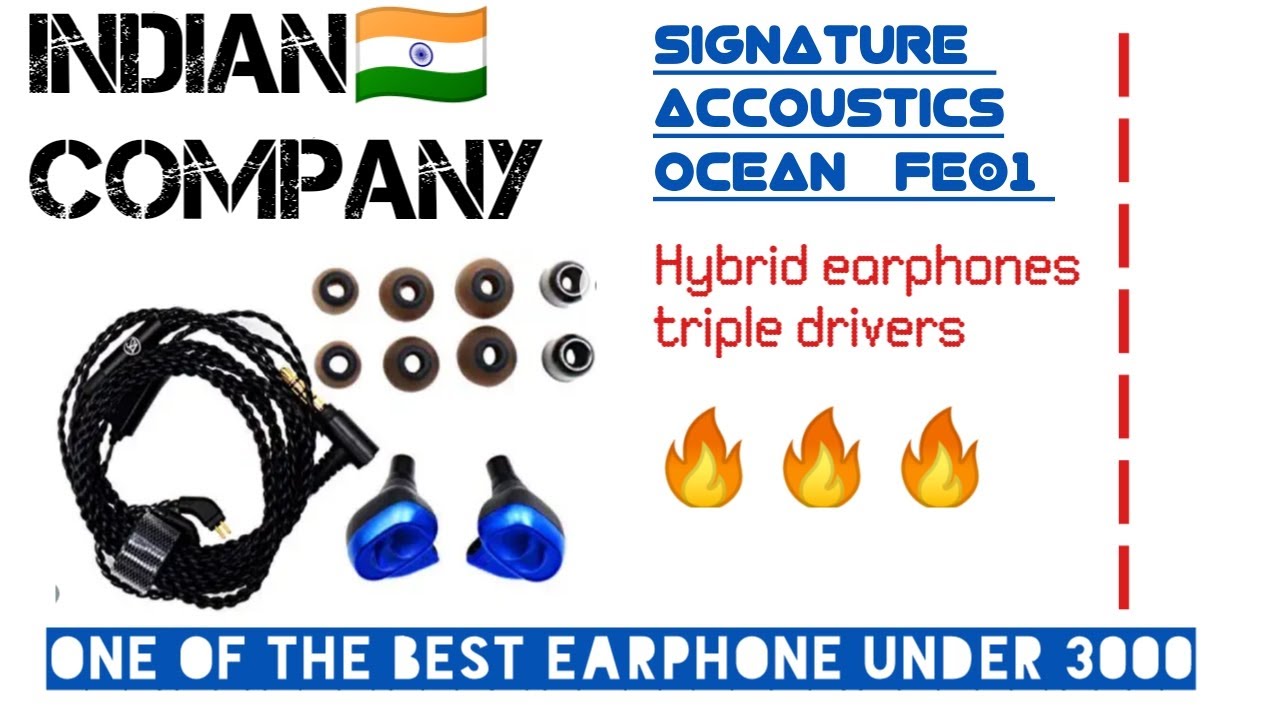 SA ocean (fe01) unboxing || One of the best earphone under 3000 ...
