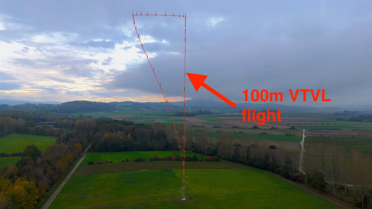 Colibri flight #53 - Free flight - 105m up, 30m divert, GFOLD to ...