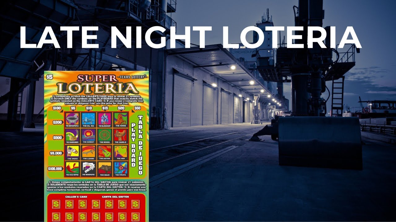 LATE NIGHT WITH SUPER LOTERIA TEXAS LOTTERY SCRATCH OFF - YouTube