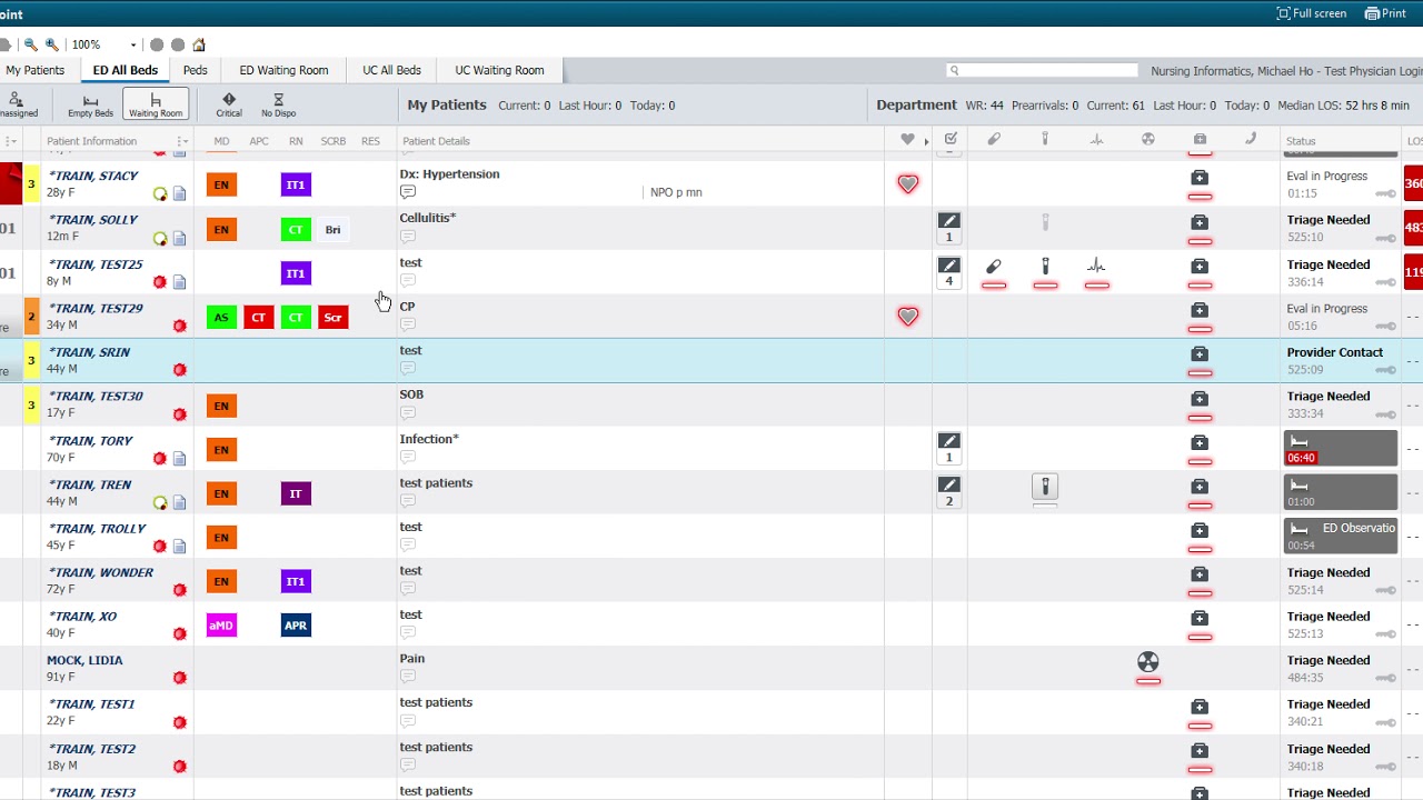 Custom Provider Contact Time Indicator on ED LaunchPoint - YouTube
