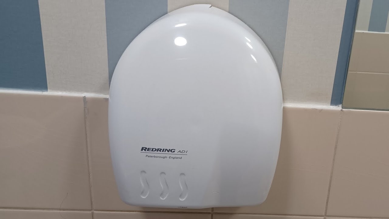 Rare Redring AD1 hand dryer, Bradbeers ♿, Romsey, Hampshire (Retake 3 ...