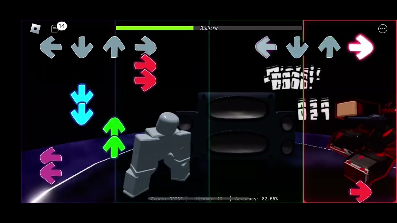 playing fnf part 1 - YouTube