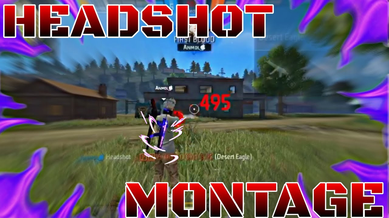 HEADSHOT MONTAGE ||AH GAMER IS BACK|| - YouTube