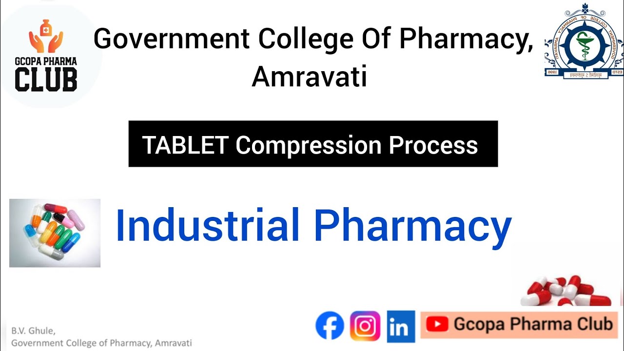 Tablet Compression Process. - YouTube